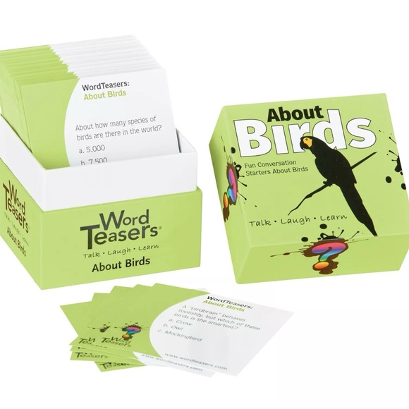 ? Word Teasers | Games | Word Teasers About Birds Conversation Cards ...